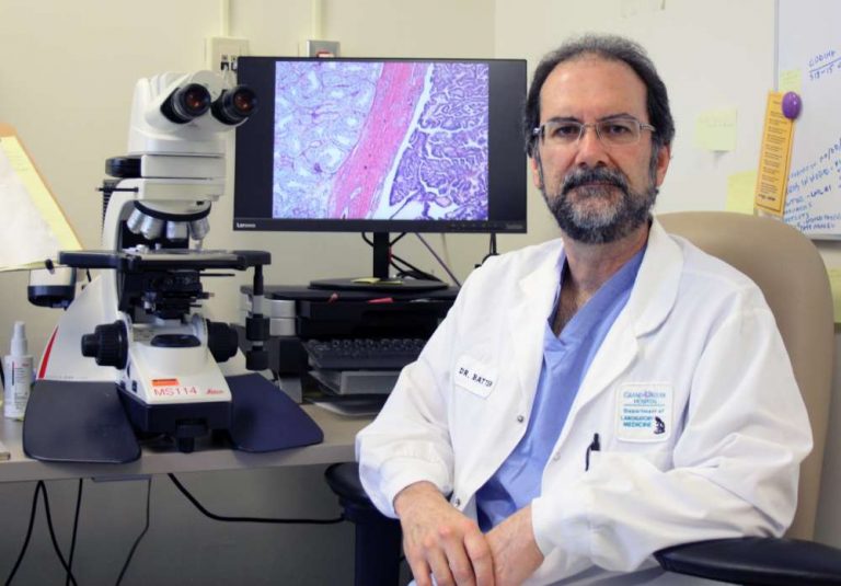 Dr-Adrian-Batten-desk-1 - Huron Digital Pathology