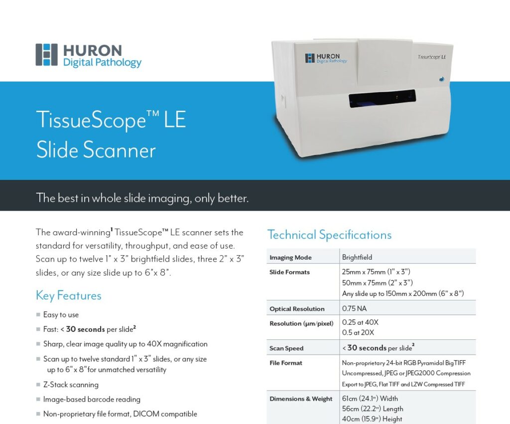LE-H - Huron Digital Pathology